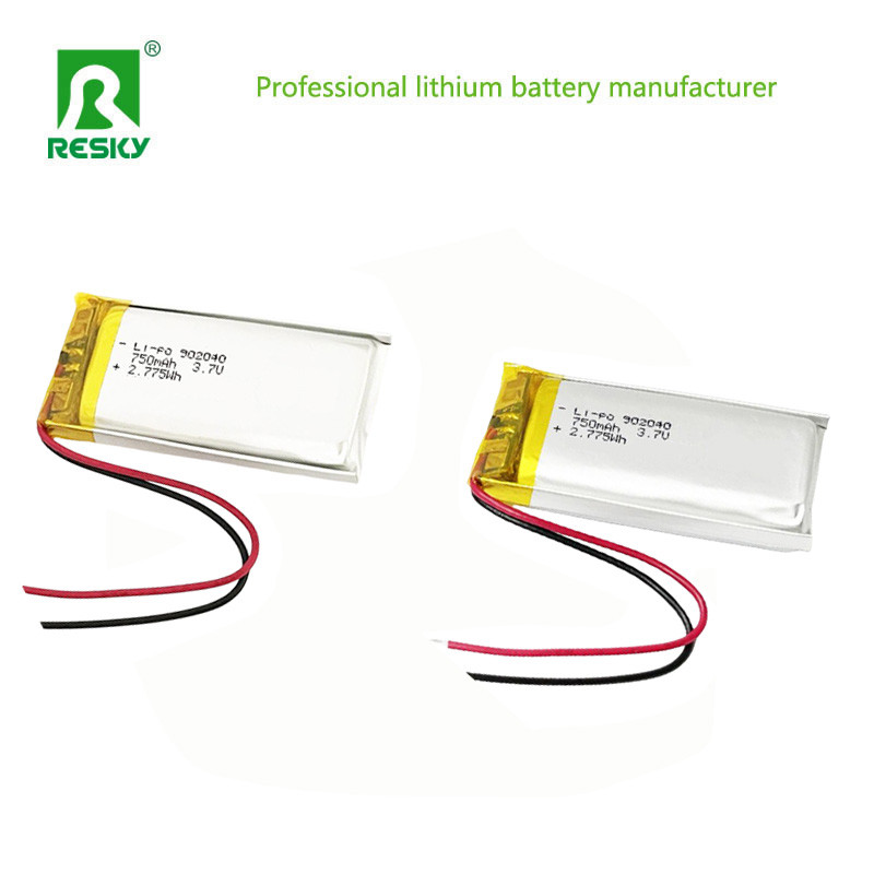 750mAh Lithium Polymer Battery Cell 602040-102040 Series